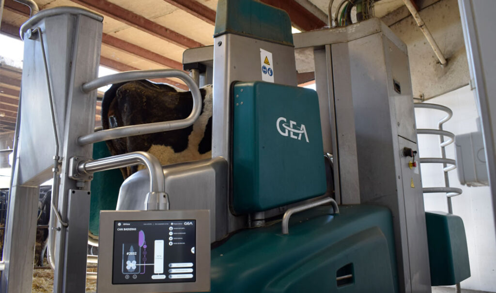 La prueba de la DLG alemana lo confirma: El robot de ordeño de GEA es ...